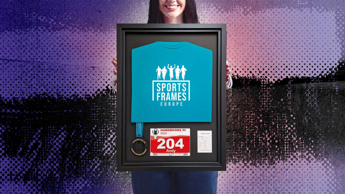 Sports Frames Europe Home Shirt Framing Kits for Football T-Shirts